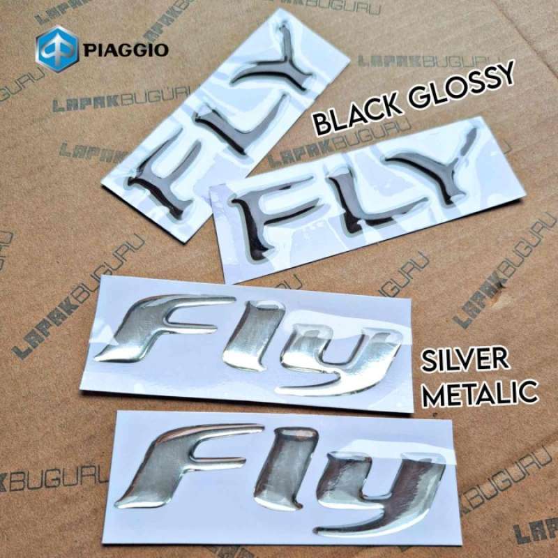 Promo Piaggio Fly 125cc 150cc Emblem 3d Sticker Body Resin Timbul Lokal ...