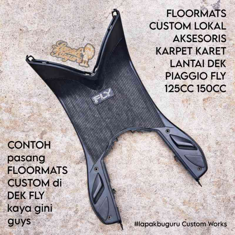 Promo Piaggio Fly 125cc 150cc Emblem 3d Sticker Body Resin Timbul Lokal ...