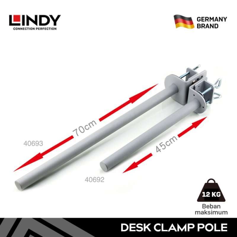 Promo Tiang Bracket Lindy Sistem Clamp Jepit Diameter 35mm Tinggi 45cm ...