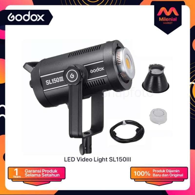 Promo Led Godox Sl150 Ii Sl-150 Ii 5600k 150w Bowens Mount Diskon 23% ...