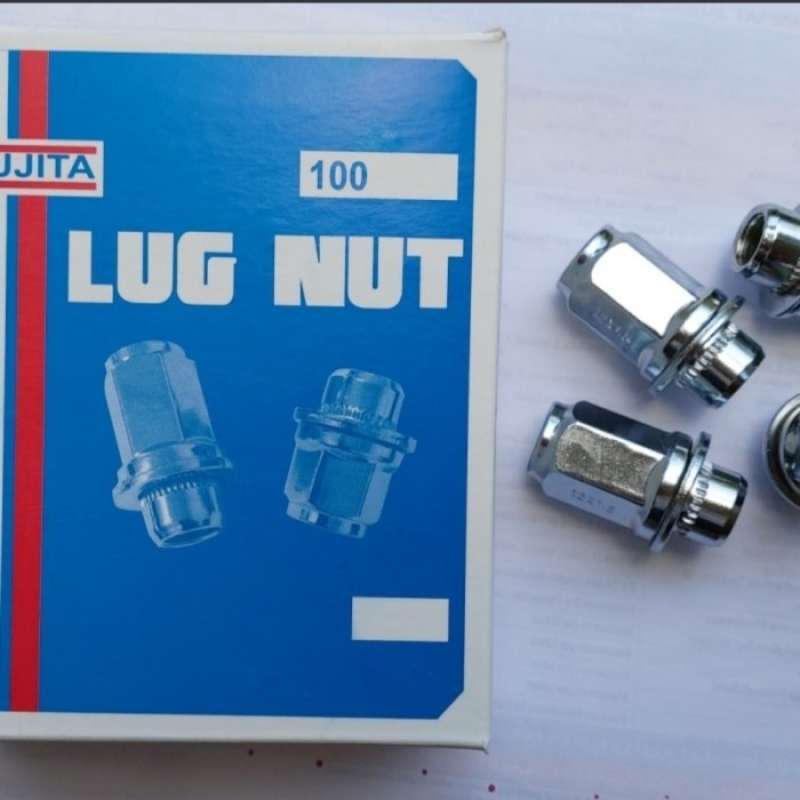 Promo 16 P Mur Roda Mobil Chrome 12 X 1.5mm Toyota Veloz Fortuner ...