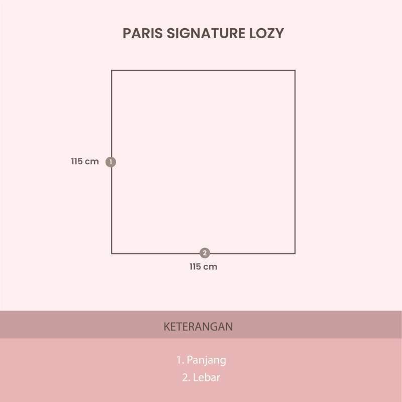 Promo Lozy Hijab - Paris Signature Lozy (hijab Paris Japan Exclusive ...