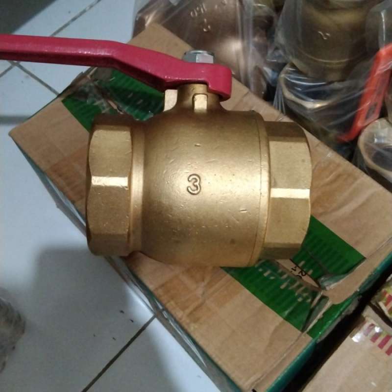 Promo Ball Valve Kitz 3inch Kuningan Drat Dalam Diskon 23% Di Seller Riade Store - Cengkareng ...