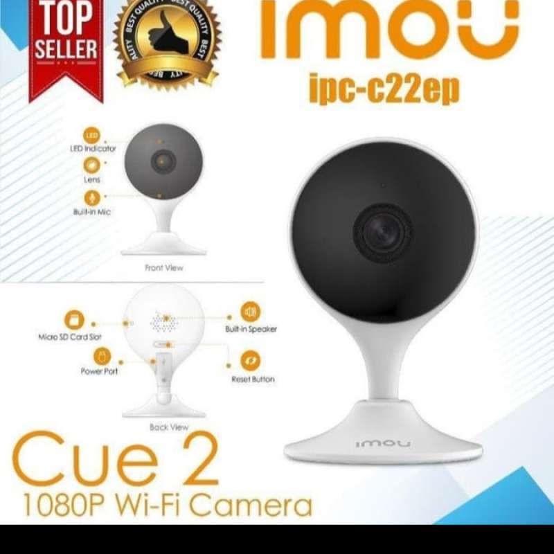 Promo Ip Cam Wireless/wifi Cue 2 1080p Full Hd+memory 32gb Diskon 23% ...