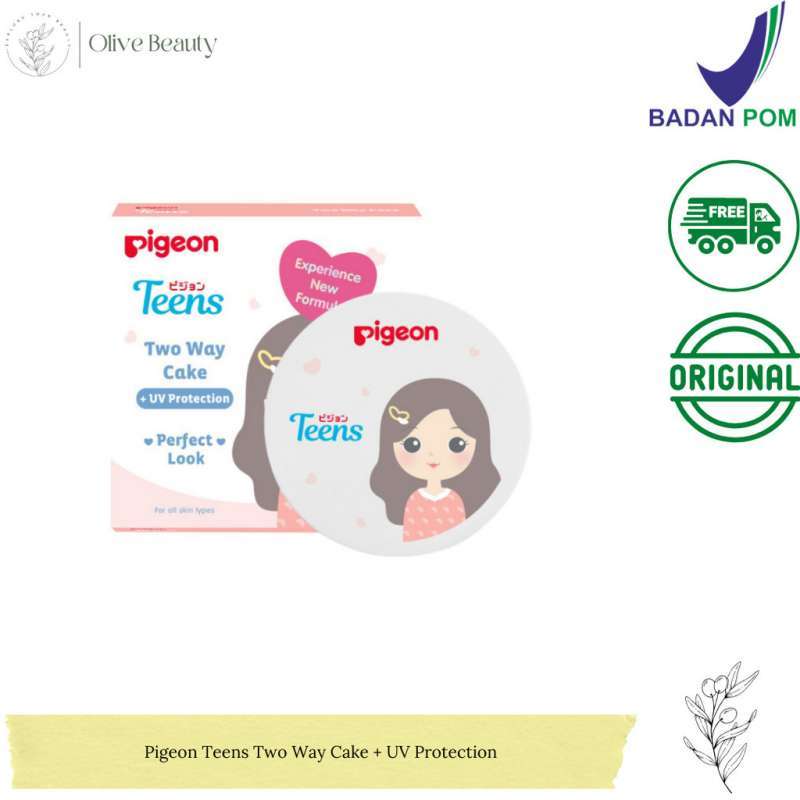 Jual Pigeon Teens Two Way Cake + Uv Protection - Twc Beige Di Seller ...