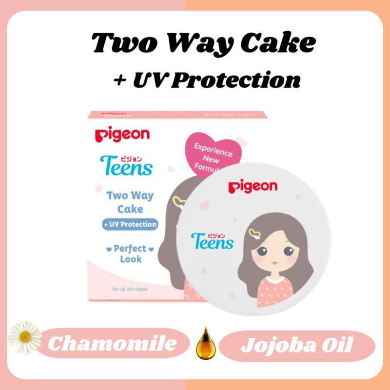 Jual Pigeon Teens Two Way Cake + Uv Protection - Twc Beige Di Seller ...