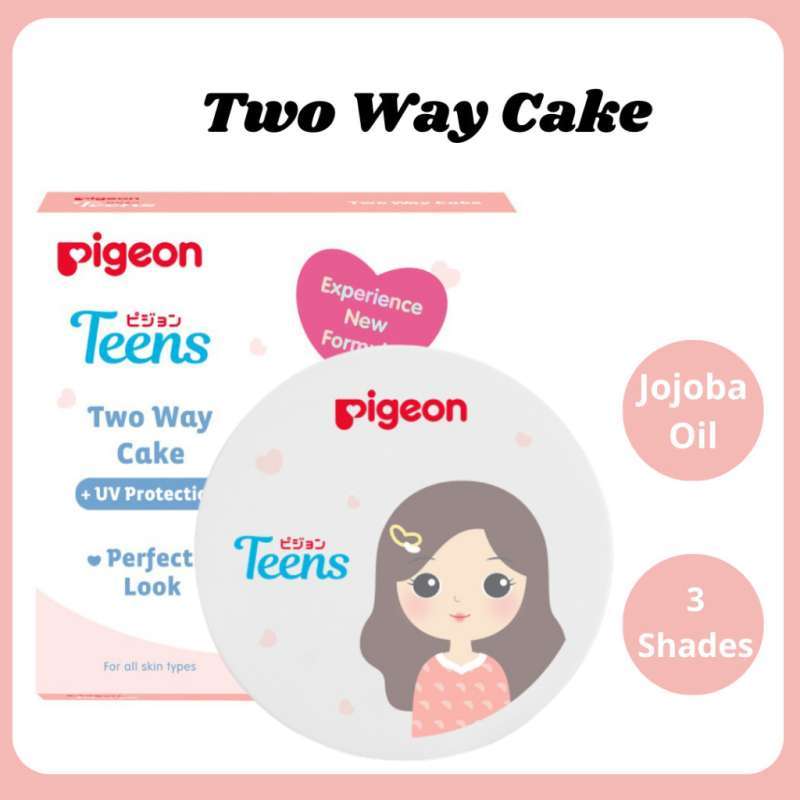 Jual Pigeon Teens Two Way Cake + Uv Protection - Twc Beige Di Seller ...