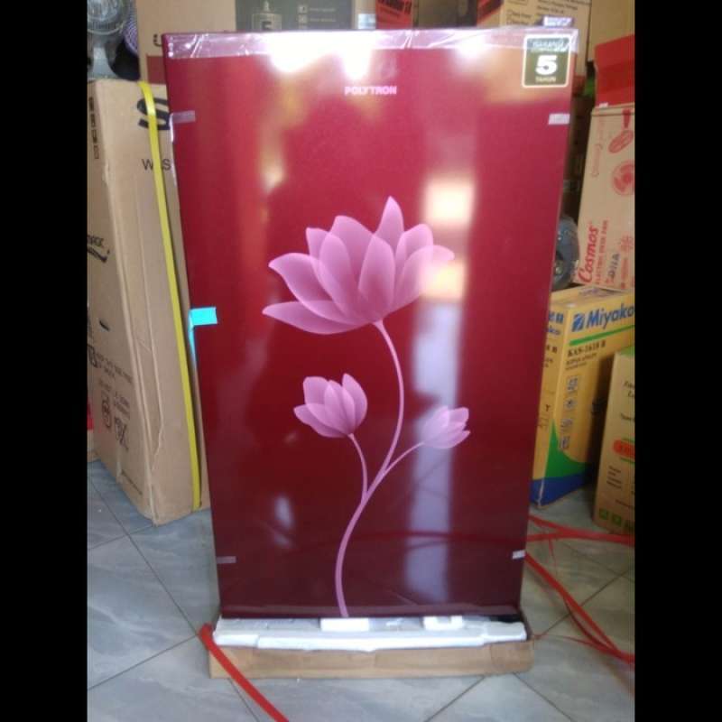 Promo Kulkas 1 Pintu Polytron Prb 159 B/r Semi Defrost Low Watt 150 ...