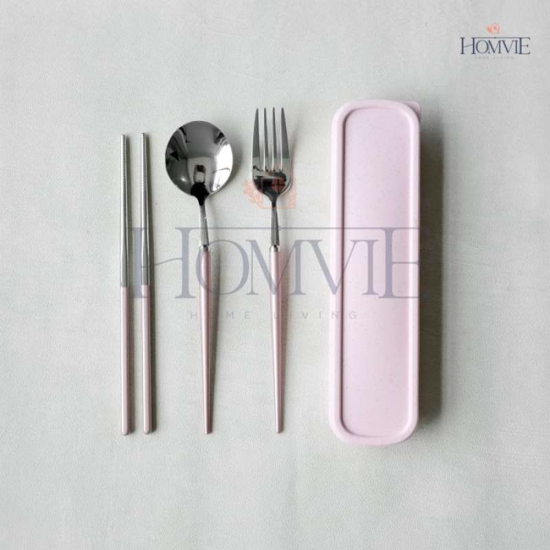 Promo Western Cutlery Sets Sendok Garpu Sumpit Dan Box 4 In 1 Diskon 23 ...