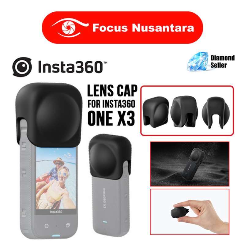 Jual Insta360 One X3 Lens Cap For Kamera Insta 360 One X3 Lenscap Original Di Seller Circlet ...