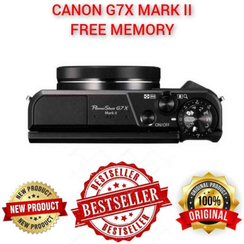 Jual Camera Canon G7x Mark Ii - Resmi Di Seller Circlet - Cengkareng Timur, Kota Jakarta Barat ...
