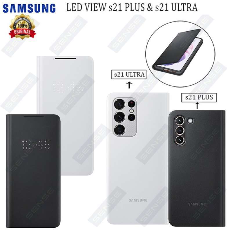 Promo Case Led View Cover Samsung S21+ / S21 Ultra 5g Original Diskon ...