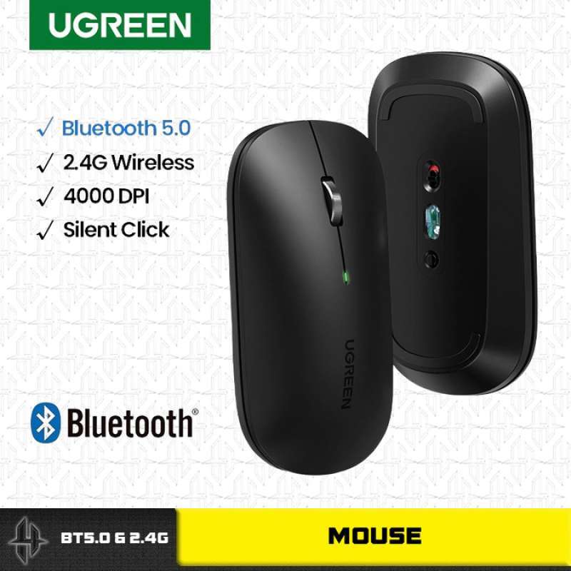Promo Ugreen 90318 Ultra Slim Mouse Wireless Silent Gaming Kantor ...