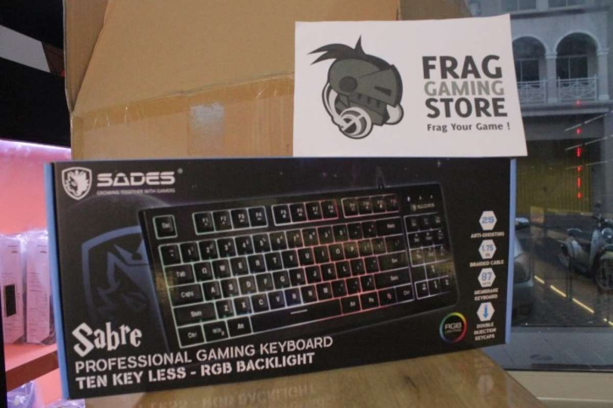 Promo Sabre Tkl Rgb Gaming Keyboard Diskon 23% Di Seller Lepimu Store ...