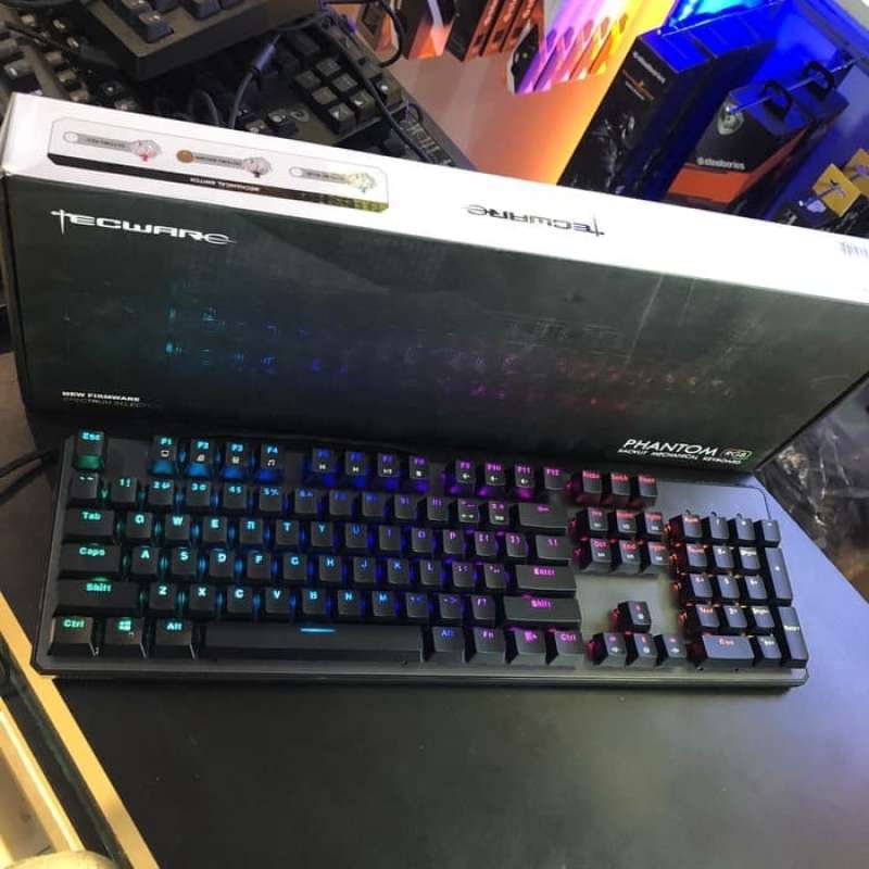 Promo Tecware Phantom 104 Rgb Fullsize Mechanical Keyboard Diskon 23% ...