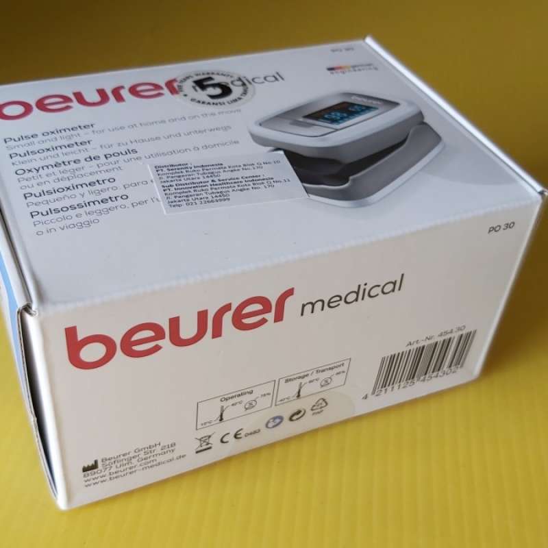 Promo Beurer Po30 - Pulse Oximeter - Pulsoximeter - Alat Ukur Kadar ...