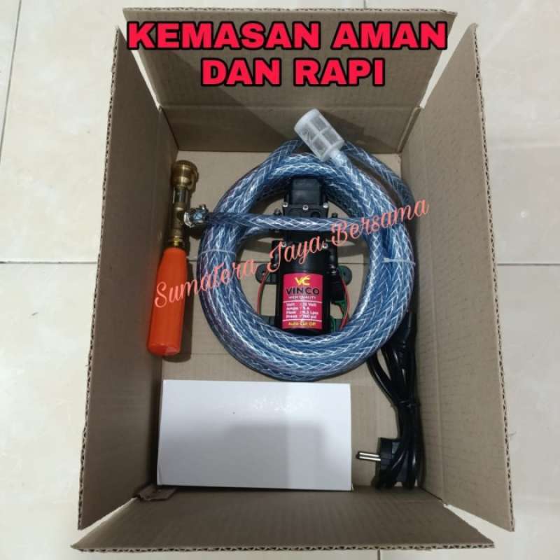 Promo Alat Steam Motor Mini 160 Psi Cuci Ac Mobil Motor Pompa Dc Set ...