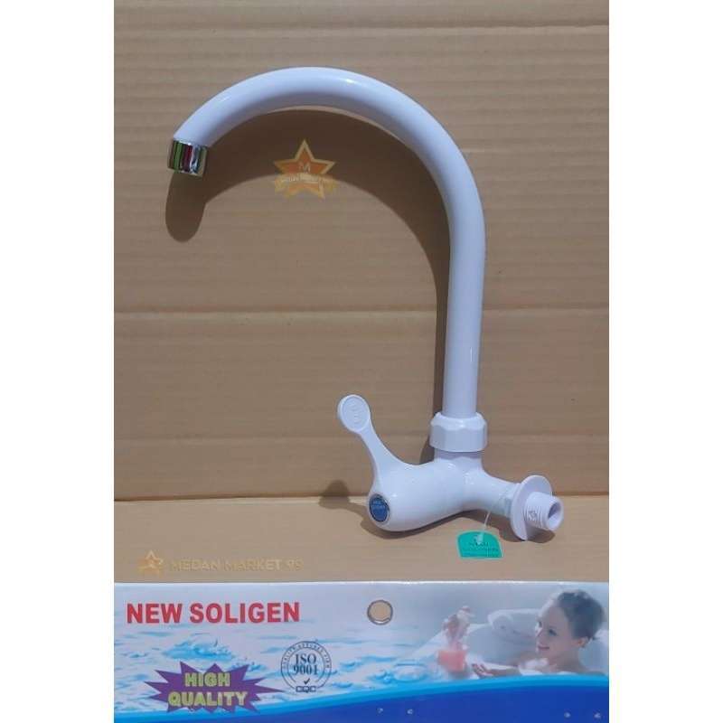 Jual Kran Air Fleksibel New Soligen Premium | Kran Angsa Cuci Piring ...