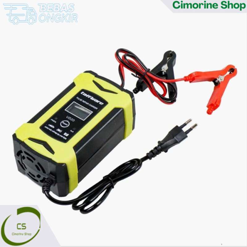 Promo Smart Battery Fast Charger Desulfator Tester Aki Accu Mobil 12v ...
