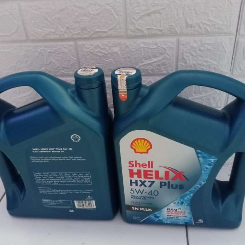 Promo Oli Shell Helix Hx7 5w-40 4 Liter Diskon 23% Di Seller Busabusi ...