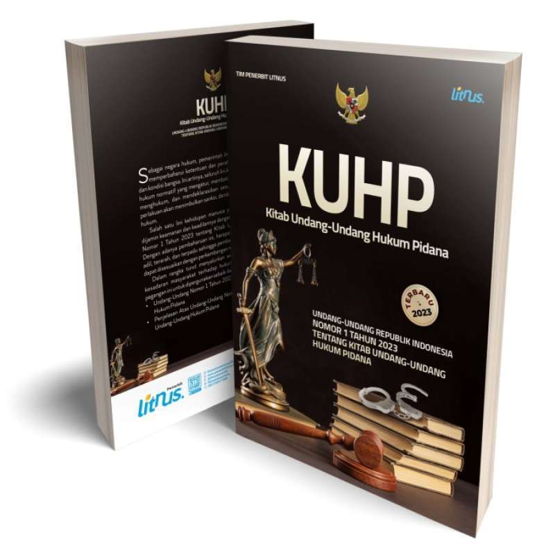 Jual Kuhp (kitab Undang-undang Hukum Pidana) Terbaru 2023 - Undang-undang - Hard Cover Di Seller ...