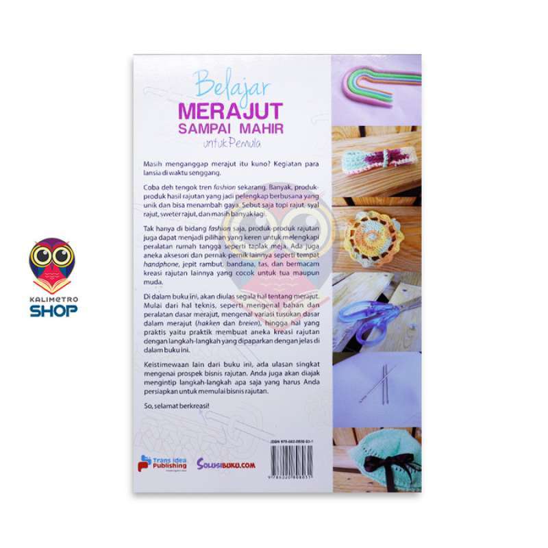 Jual Buku Belajar Merajut Sampai Mahir Untuk Pemula Di Seller Regstore ...