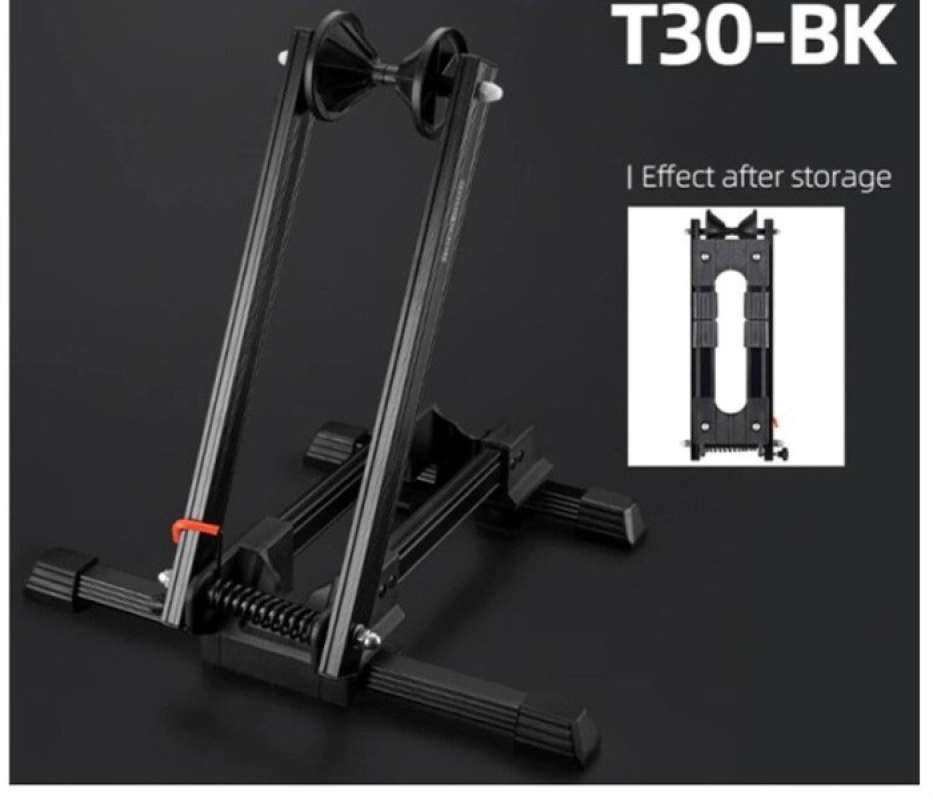 Promo Rockbros T30-bk Rack Rak Sepeda Mtb Seli Roadbike Standar Parkir ...