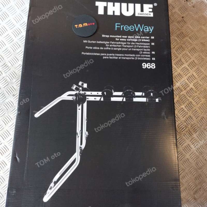 Promo Thule Bike Carrier Freeway 968 3b Sl Made In Poland Rak Untuk 3 ...
