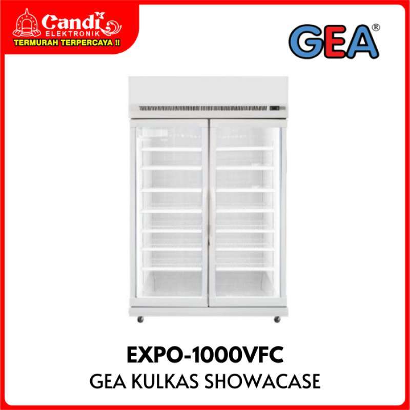 Promo Gea Kulkas Showcase Display Cooler 1050 Liter Expo-1000vfc Diskon ...