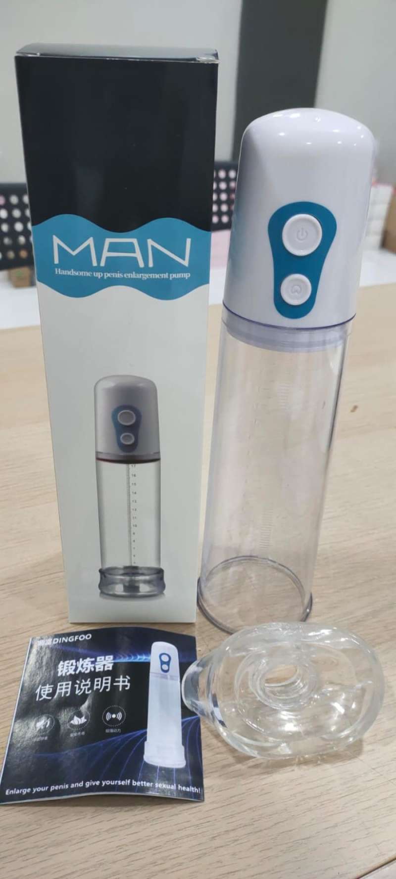 Jual Pump Man Alat Kesehatan Pria Dewasa Memperbesar Dan Memperpanjang ...