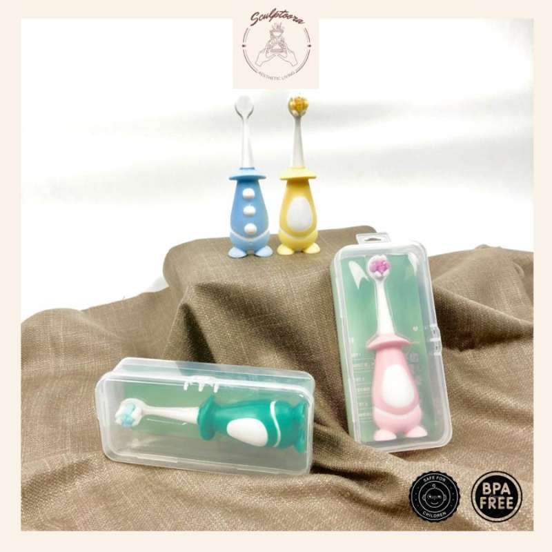 Jual Sikat Gigi Anak Bulu Halus Lembut / Toothbrush Standable 3d ...