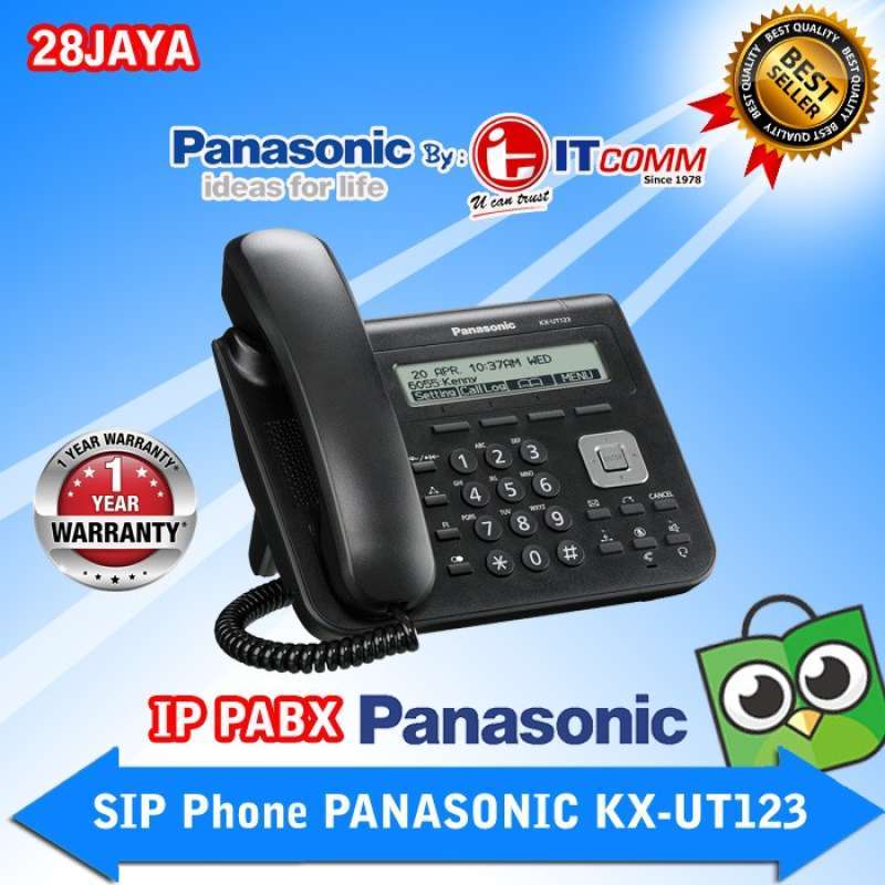 Promo Sip Phone Kx-ut123 - Ip Phone Kx-ut123 Terbaik Diskon 5% Di Seller Haveart - Kebon Kacang ...