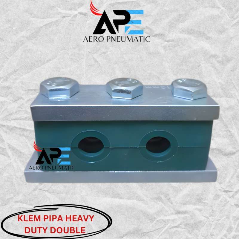 Jual 6.4mm Klem Pipa Heavy Duty Double / Klem Pipa Stauff Model Di ...