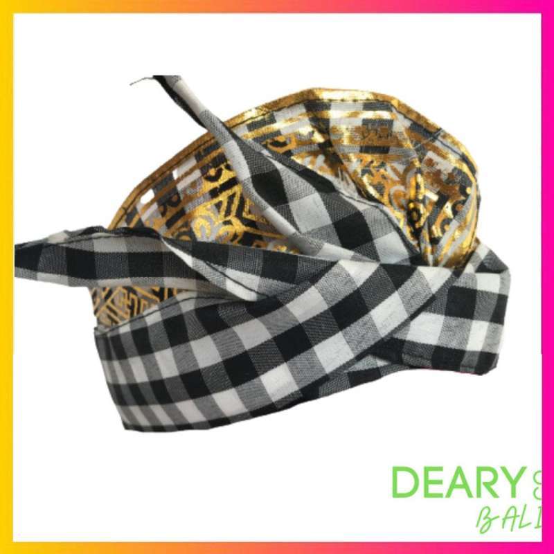 Jual Ikat Kepala / Udeng Traditional Khas Oleh -oleh Bali Motif Prada ...