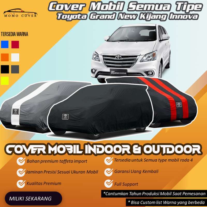 Promo Body Cover Outdoor Toyota Grand Innova Momo Cover Sarung Mobil ...