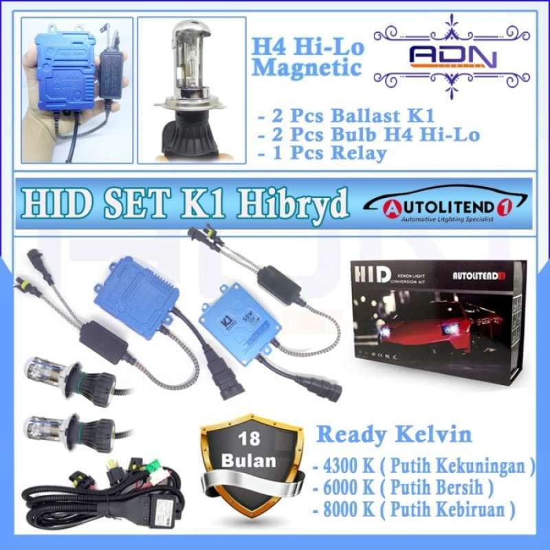 Promo Hid Set Quick Start Hybrid H4 Hi/lo By Autolitend1 Diskon 33% Di Seller Rizky Putra Shop ...