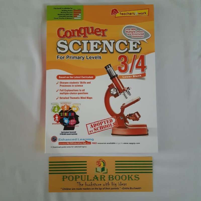 Jual Conquer Science For Primary Levels 3/4 Di Seller Regstore ...