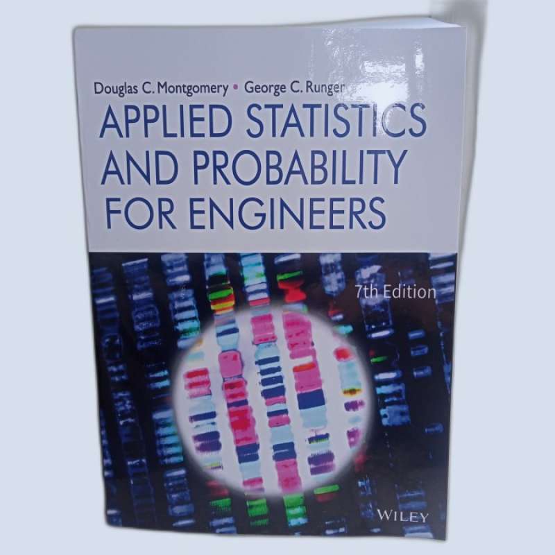 Jual Buku Applied Statistics And Probability For Engineers 7th ...