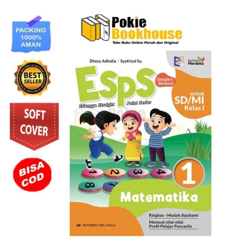 Jual Esps Matematika Kelas 1 & 2 Sd/mi Kurikulum Merdeka - Dhesy Erlangga - 1 Di Seller Rumix ...