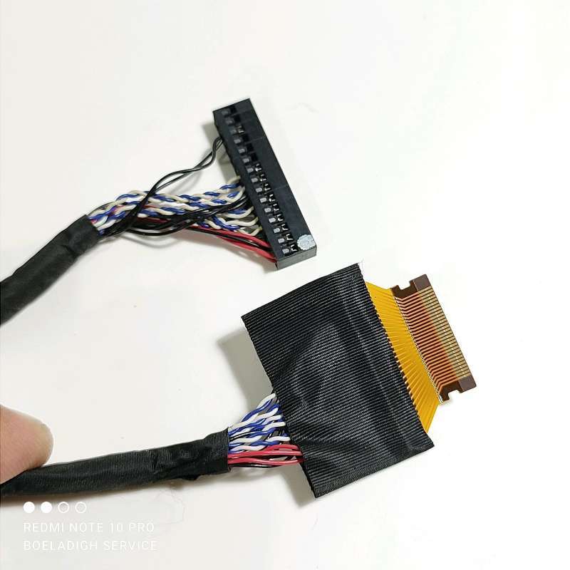 Jual Kabel Flexi Lvds T Con Tv Led Aqua Le Aqt G Fleksibel Soket