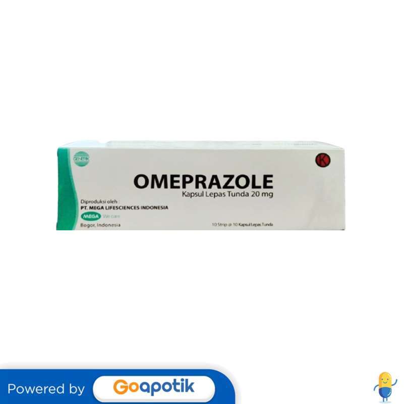 Jual Omeprazole Mega Lifesciences 20 Mg Box 100 Kapsul Di Seller Apotek ...