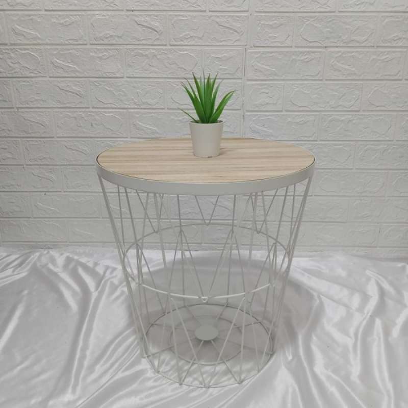 Promo Meja Topaz Storage Meja Besi Kayu Informa Terbaik - Gold Diskon ...