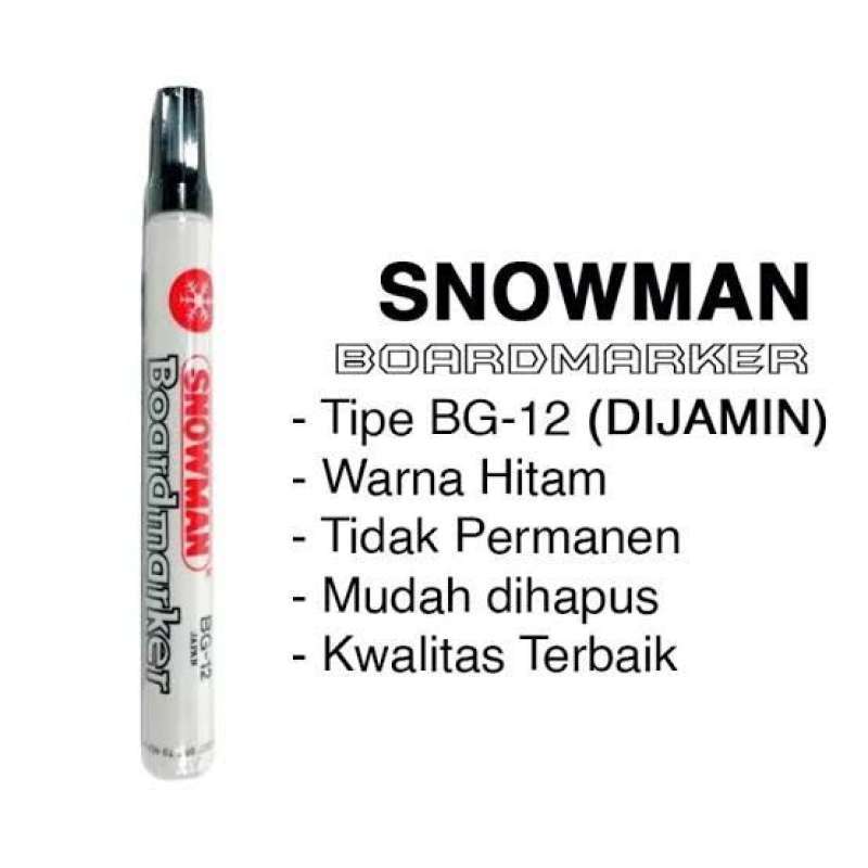 Jual harga spidol snowman warna 1 pack Lengkap - Harga Murah Agustus ...