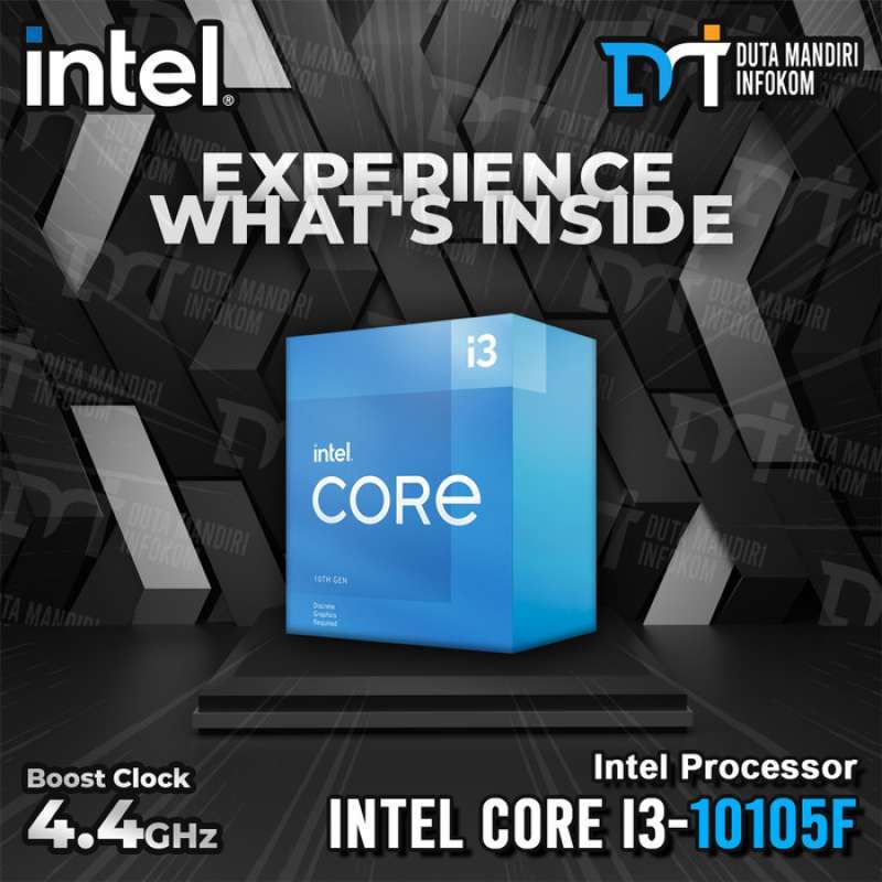 Promo Cessor Intel Core I3-10105f 6m Cache Up To 4.40ghz Box Socket ...