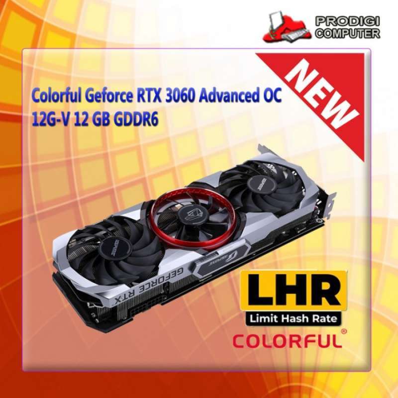 Promo Vga Colorful Igame Geforce Rtx 3060 Advanced Oc 12g-v 12gb Gddr6 ...