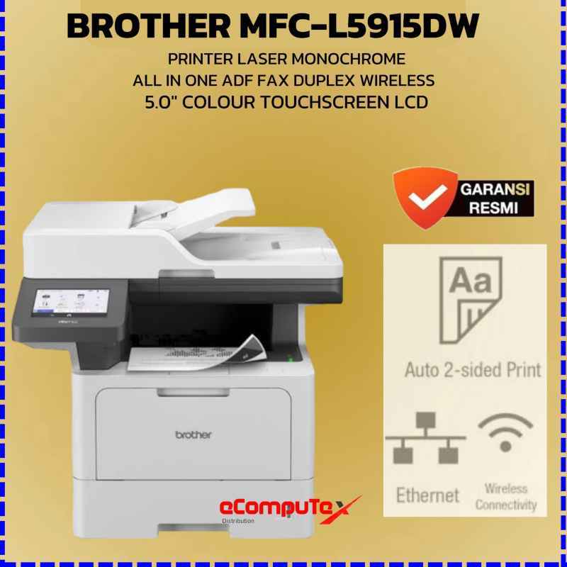Jual Brother Mfc-l5915dw Multifunction Laser Printer Monochrome ...