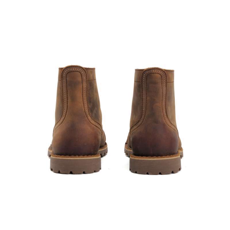 Promo Luthor Aztec Tan - Sepatu Boots Kulit Crazy Horse Saddle Leather ...