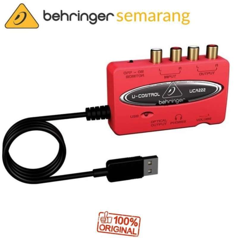 Jual Behringer Uca222 ( Uca 222 ) Soundcard With Usb Audio Interface Di ...