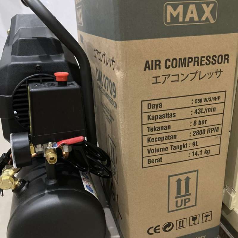Jual Air Compressor Direct Kompresor Angin Listrik 3/4hp Dd0709 Izumi ...