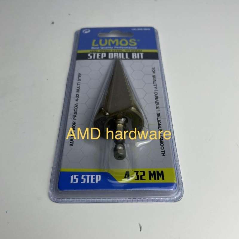 Jual Mata Bor Pagoda Spiral Hss Titanium Step Drill Bit 4-32mm (benz ...